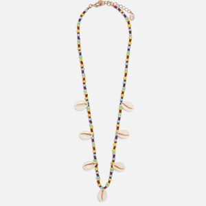 Zara | Jewelry | Nwt Zara Shell Necklace Ankle Bracelet | Poshmark